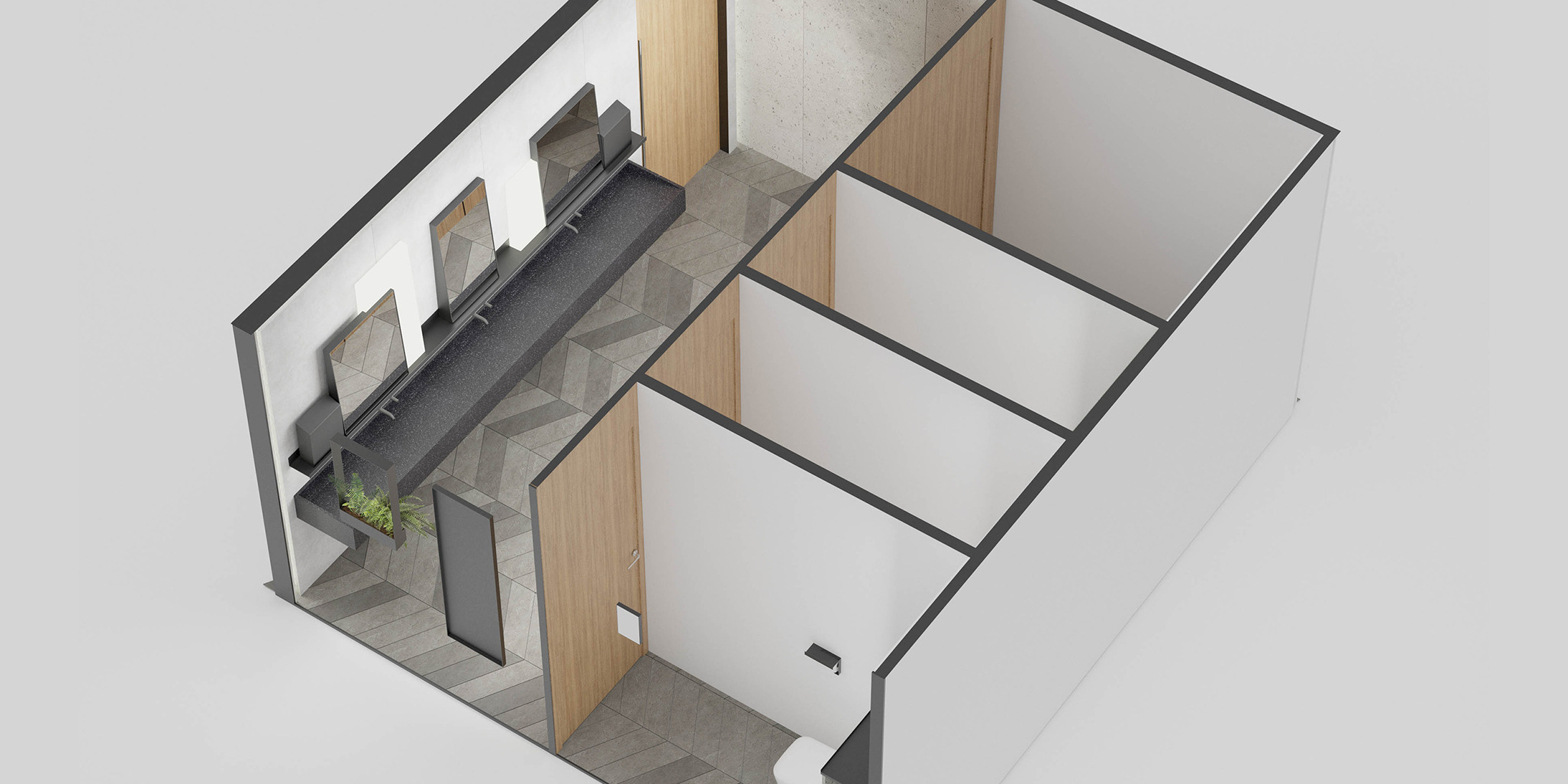 Modules sanitaires et cellules techniques Ossabois